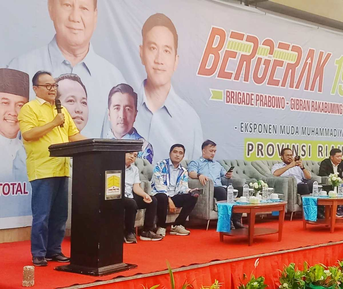 Goriau Dukung Prabowo Gibran Ini Alasan Mantan Gubernur Riau Rusli