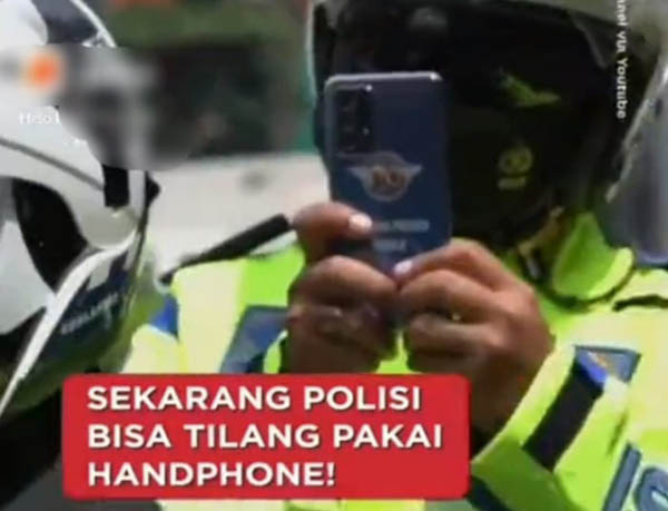 GoRiau - Masih Awam, Berikut Mekanisme Tilang ETLE Berbasis Mobile dan ...