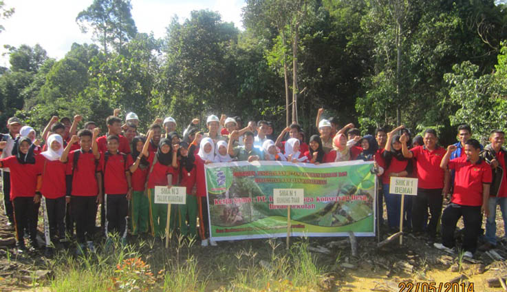 GoRiau - RAPP Ajak Siswa Lihat Langsung Pengelolaan Hutan